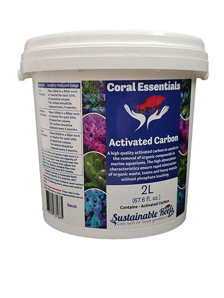 CORAL ESSENTIALS Activated Carbon 2L – ReefMarketSG