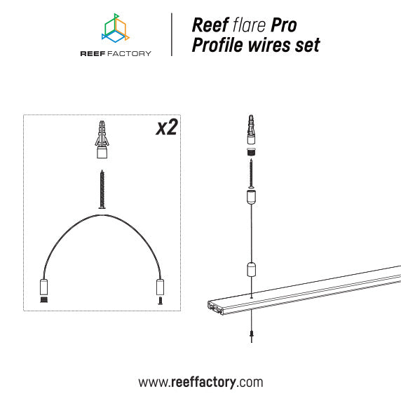 RF Reef Flare Pro Wire Set – ReefMarketSG