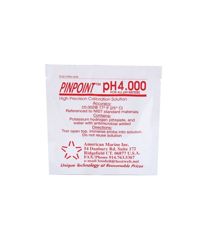 AMERICAN MARINE INC Pinpoint Monitors PH Calibration Fluid pH4 ...